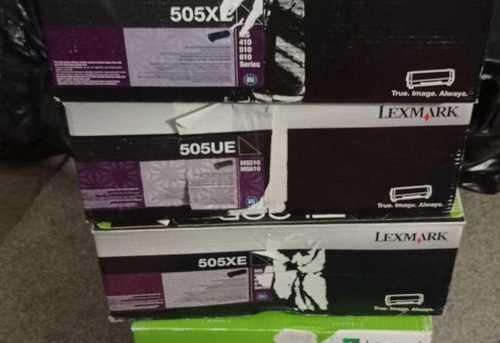 Картридж lexmark 50F5XOE.505XE.505UE за шт 3500