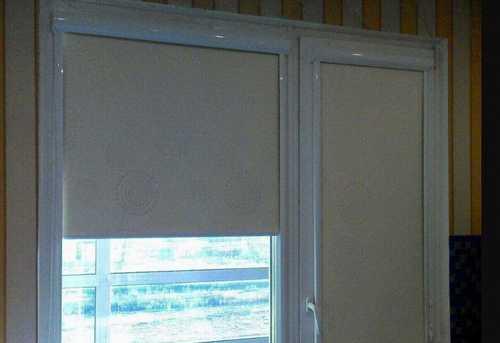 Рулонные шторы на окна без сверления