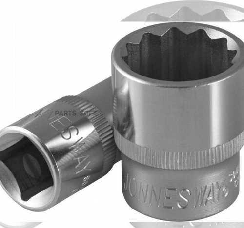 Jonnesway S04H4919 головка торцевая 12-гранная 1/2''DR, 19мм\