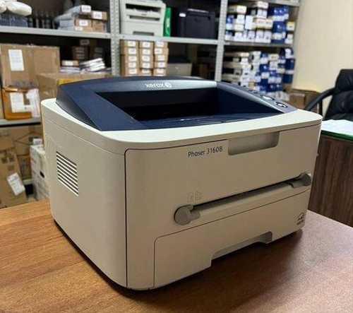 Принтер лазерный Xerox Phaser 3160B, ч/б, A4, Б/У