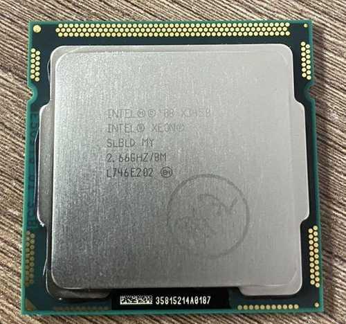 Процессор xeon 3450