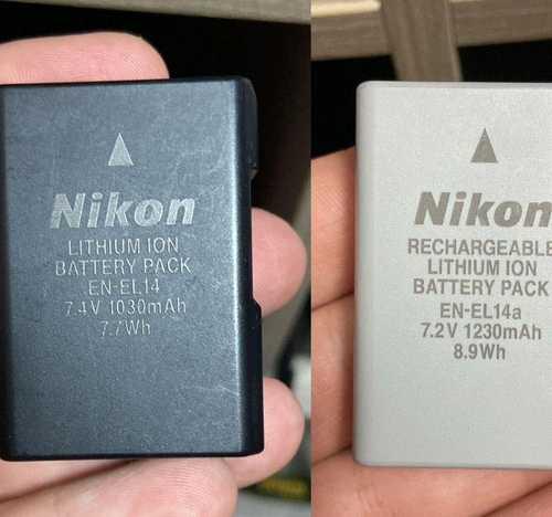 Зарядка батарея Canon Nikon оригинал