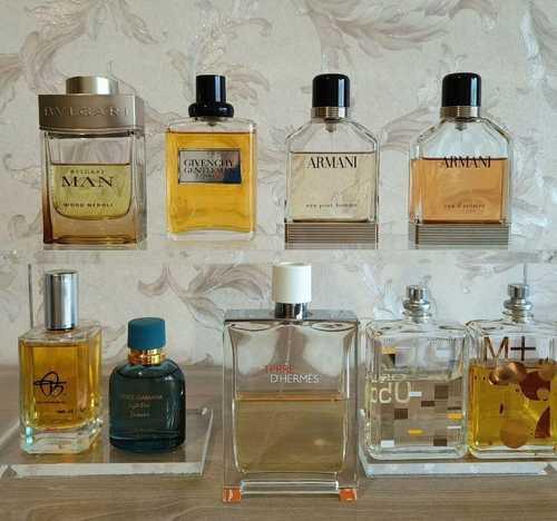 Парфюм мужской Armani, Hermes,Molecule, Givenchy