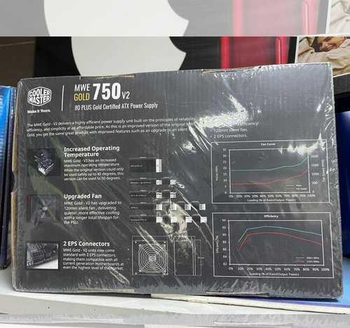 Блок питания Cooler Master MWE gold 750 - V2