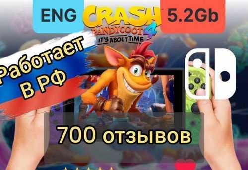Crash bandicoot 4 игры для Nintendo Switch