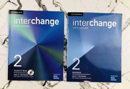 Interchange 2 fifth edition учебник+тетрадь