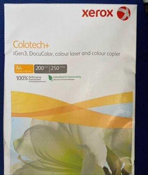 Бумага a4 xerox colotech+
