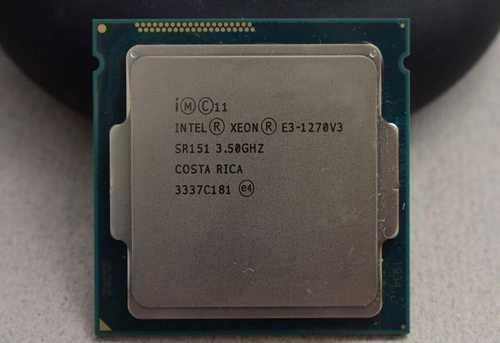 Процессор Intel Xeon e3 1270V3