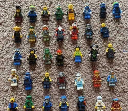 Lego ninjago минифигурки