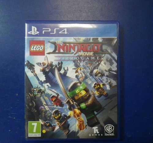 Диски на ps4 lego ninjago movie