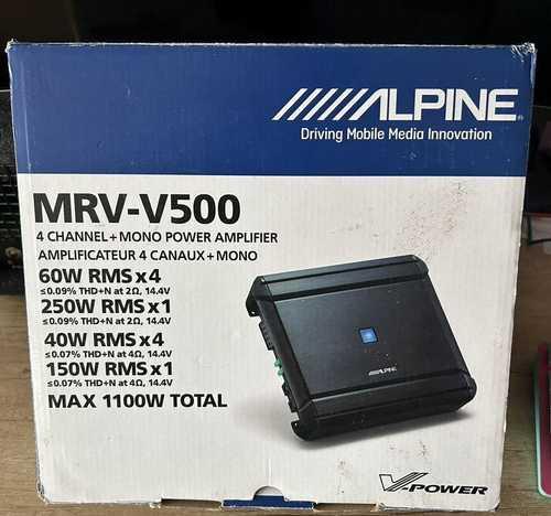 Пятиканальный усилитель Alpine