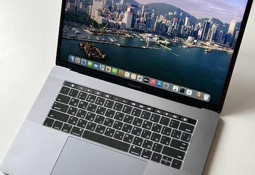 MacBook Pro 15 (2018), 512 ГБ, Core i7, 2.6 ГГц, RAM 16 ГБ, Radeon Pro 560X 4 ГБ