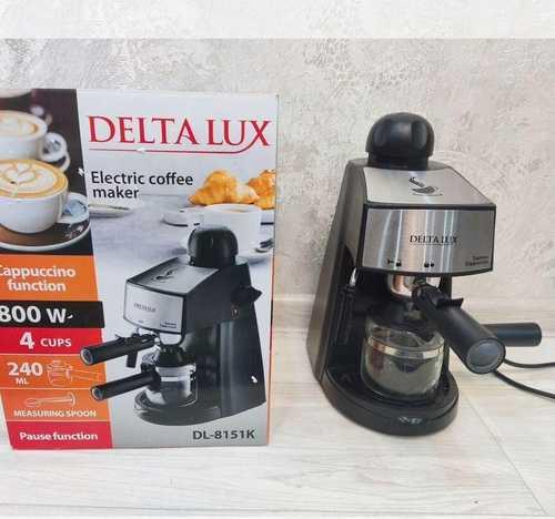 Кофеварка Delta Lux