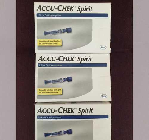 Картриджи Accu-Chek Spirit