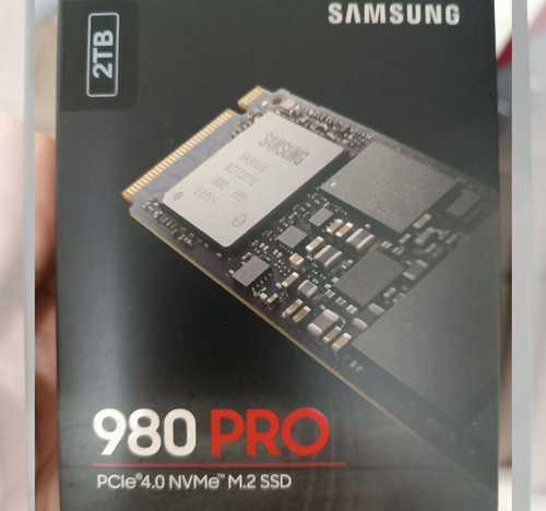 SSD Samsung 980 PRO MZ-V8P2T0BW 2тб, NVMe, M.2