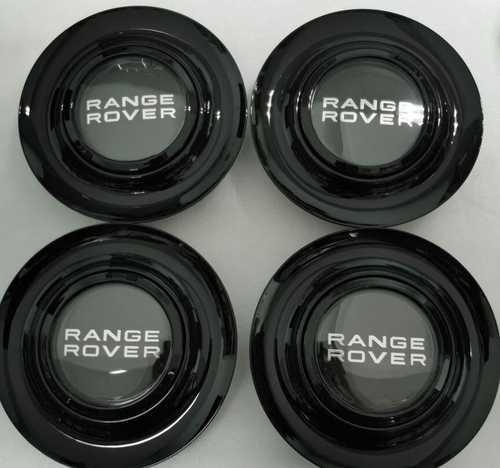 4шт колпаки Range Rover, черные