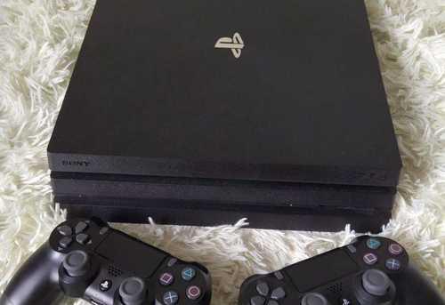 PS4 Sony Playstation 4 pro 1tb игры два джойстика