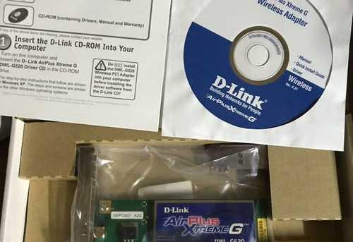 PCI адаптер D-Link airplusxtremeg DWL-G520