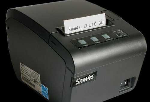 Принтер чеков Sam4s Ellix 30, COM/USB, черный
