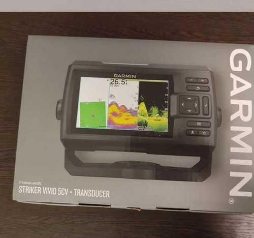 Эхолот garmin striker vivid 5cv