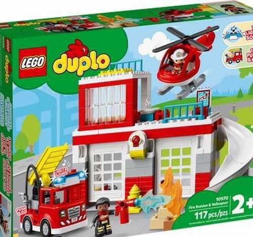 Конструктор lego Duplo 10970 Пожарная часть с вер