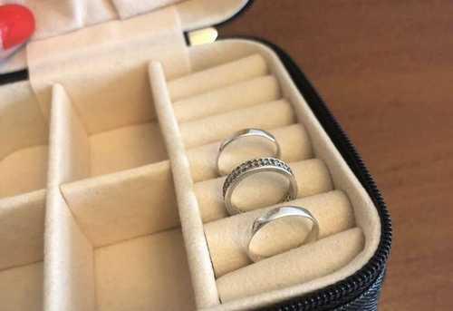 Серебряное кольцо на мизинец, фаланги