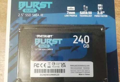 SSD Patriot Memory Burst Elite 2.5" 240 гб