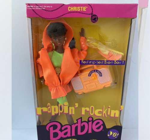 Barbie Rappin Rockin Christie 1991
