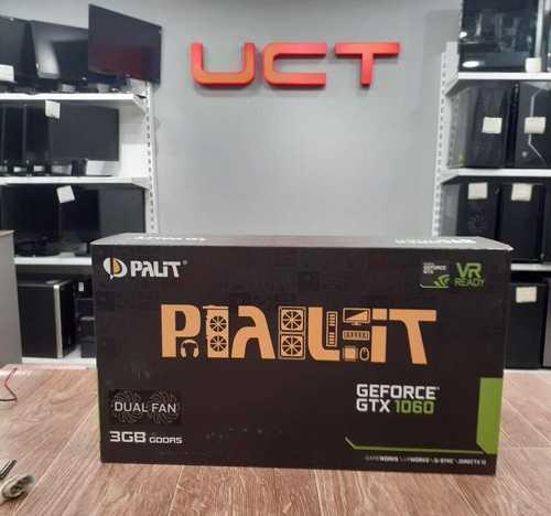 Видеокарта palit geforce GTX1060 dual 3Гб