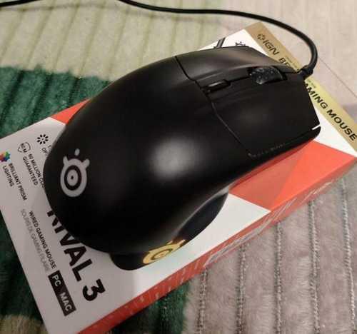 Игровая мышь steelseries rival 3