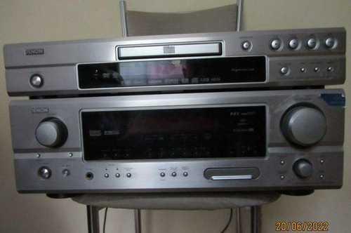 Ресивер Denon AVR-1906 и CD плеер Denon dvd-1930