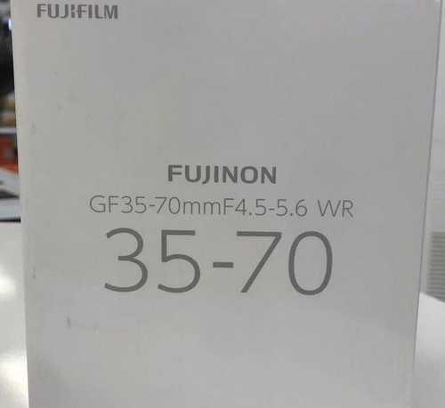 Fujifilm fujinon gf 35-70 F4.5 5.6 WR