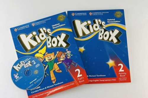 Kids box 2 updated second edition новый комплект