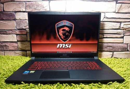 Мега игровой 17" MSi Core i5-12450 16Gb RTX 3050