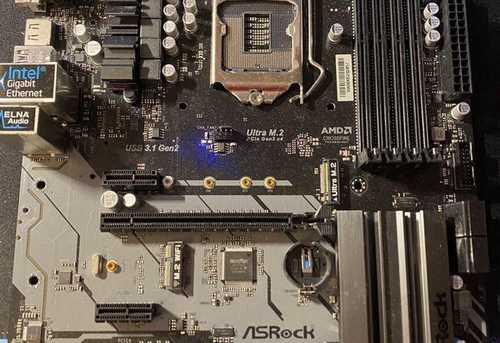 Материнская плата ASRock z390 pro4 нет звука