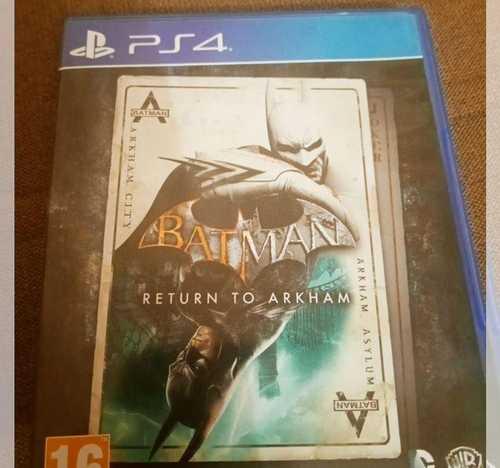 Batman return to arkham ps4