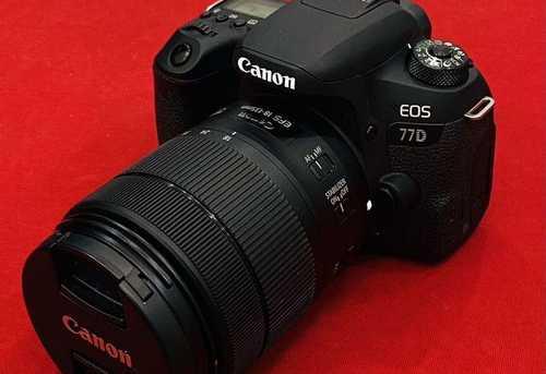 Canon 77d kit 18-135mm