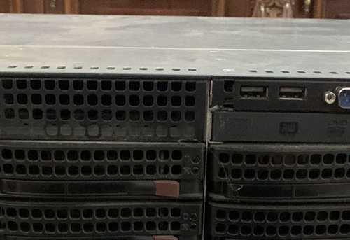 Сервер SuperMicro CSE-825TQ-R740LPB