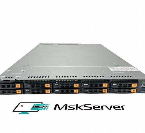 Сервер Supermicro 1029U-TN10RT 2xGold 6161 64Gb