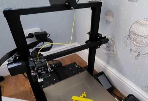 3D принтер ender 3 s1 plus с sonic pad klipper