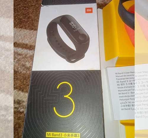 Фитнес браслет xiaomi mi band 3