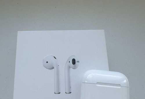 Беспроводные наушники apple airpods 2