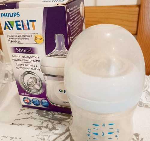 Philips avent бутылочка 125 мл с 0m 