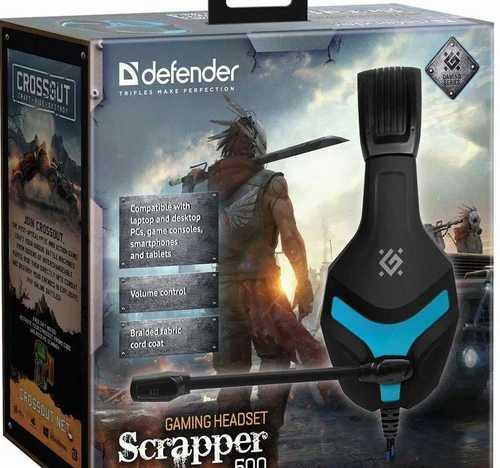 Наушники игровые Defender Scrapper 500