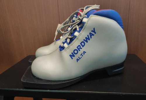 Лыжные ботинки nordway размер 30