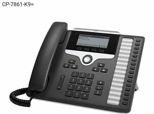 IP-телефон Cisco 7861 SIP без бп Чёрный, CP-7861-K