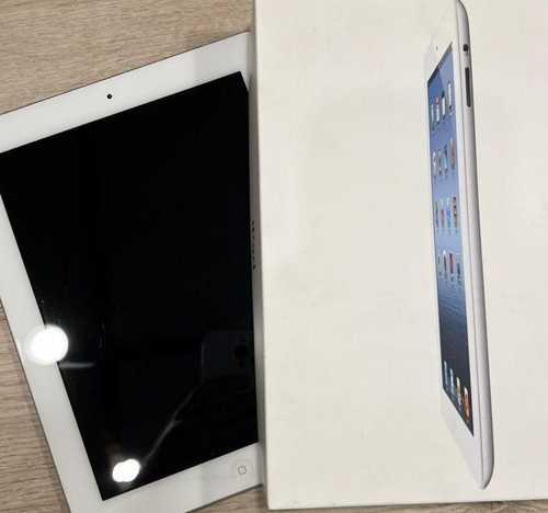 iPad 3-го поколения Wi-Fi Cellular 64 GB белый