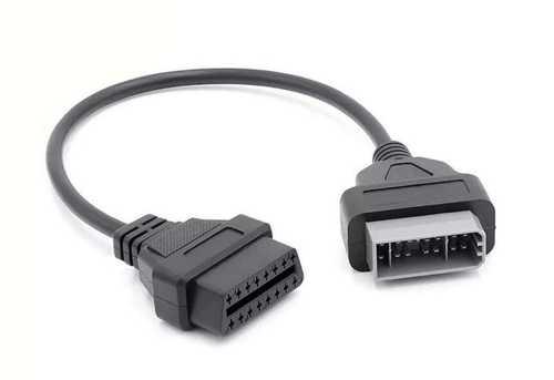 Переходник Nissan 14 pin - 16 pin OBD 2