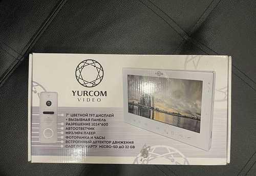 Комплект видеодомофона yurcom video MP-94708MP