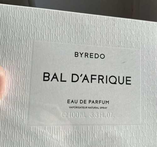 Byredo bal d afrique духи 100мл оригинал